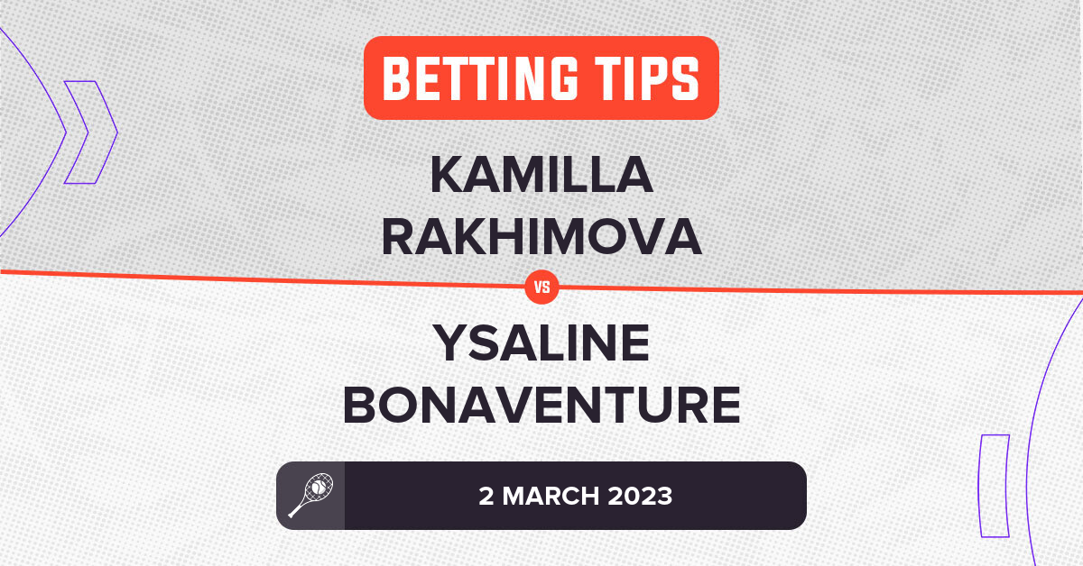Kamilla Rakhimova vs Ysaline Bonaventure Prediction - WTA Monterrey 2023