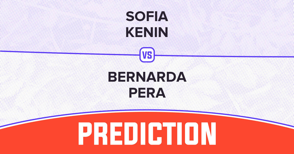 Sofia Kenin vs Bernarda Pera Prediction - WTA Charleston Open 2025