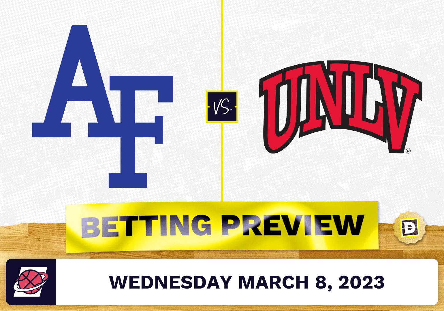 Air Force vs. UNLV CBB Prediction and Odds - Mar 8, 2023