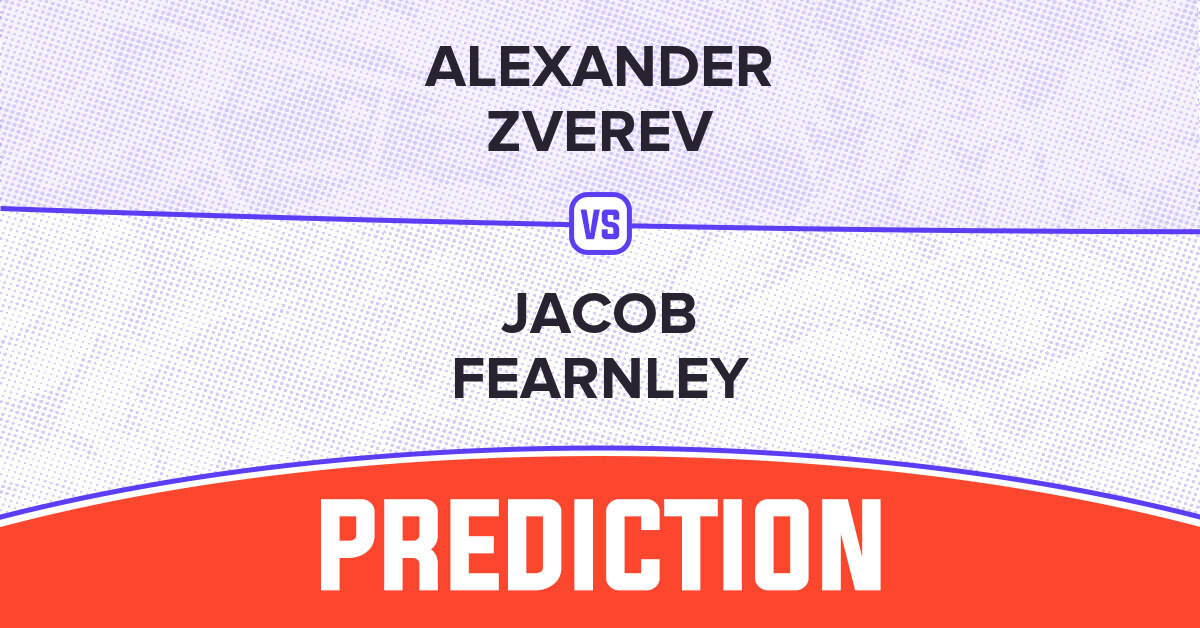 Alexander Zverev vs Jacob Fearnley Prediction - US Open 2025