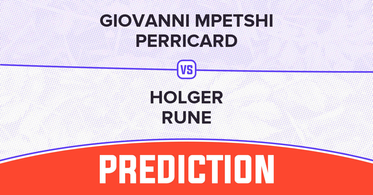 Giovanni Mpetshi Perricard vs Holger Rune Prediction - ATP Canadian Open 2025