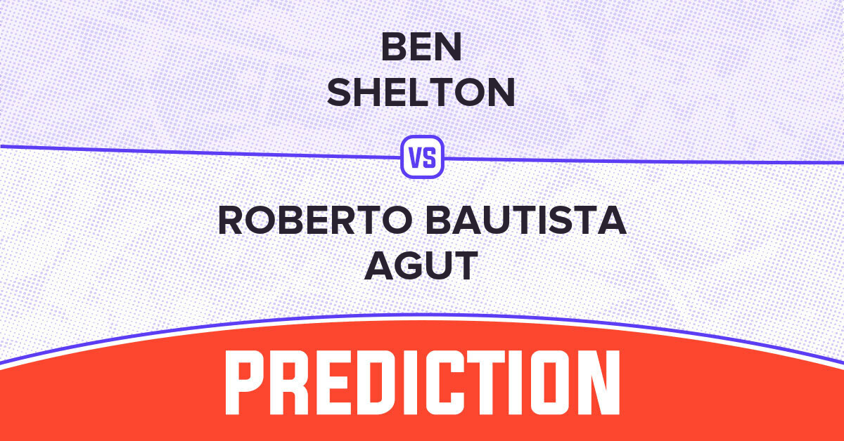 Ben Shelton vs Roberto Bautista Agut Prediction - ATP Cincinnati Open 2025