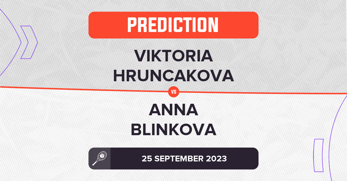 Viktoria Hruncakova vs Anna Blinkova Prediction - WTA Ningbo 2023