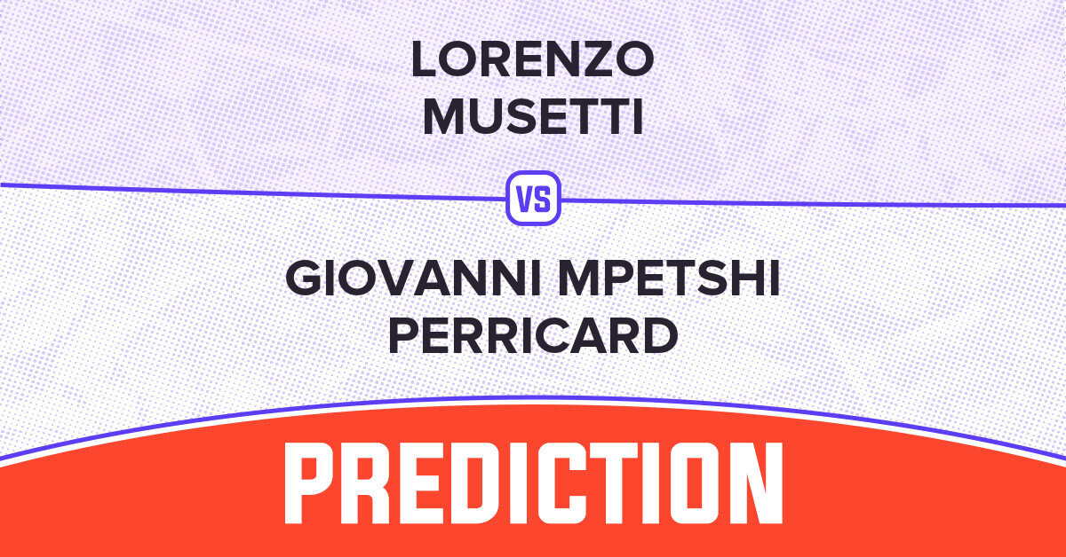 Lorenzo Musetti vs Giovanni Mpetshi Perricard Prediction - US Open 2025