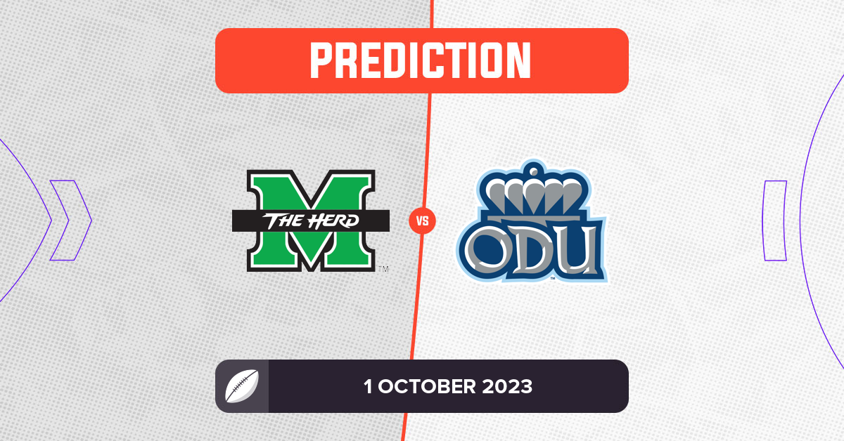 Marshall vs Old Dominion Prediction and Tips - 1 October 2023