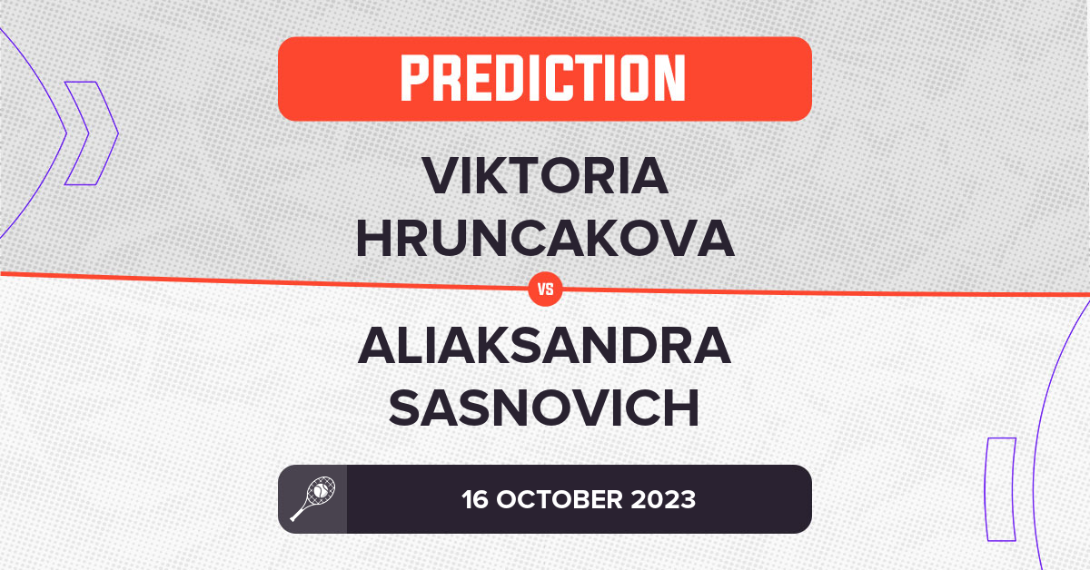 Viktoria Hruncakova vs Aliaksandra Sasnovich Prediction - WTA Nanchang 2023