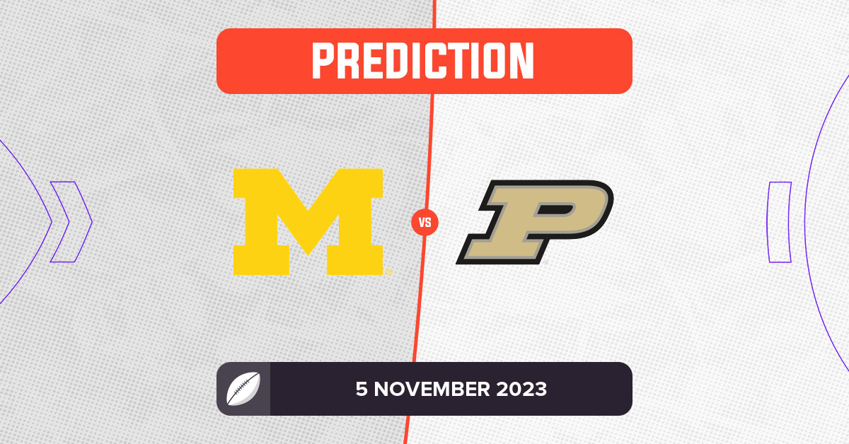 Michigan vs Purdue Prediction and Tips - 5 November 2023