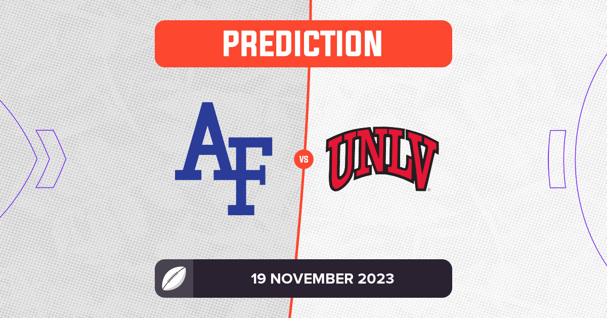 Air Force vs UNLV Prediction and Tips - 19 November 2023