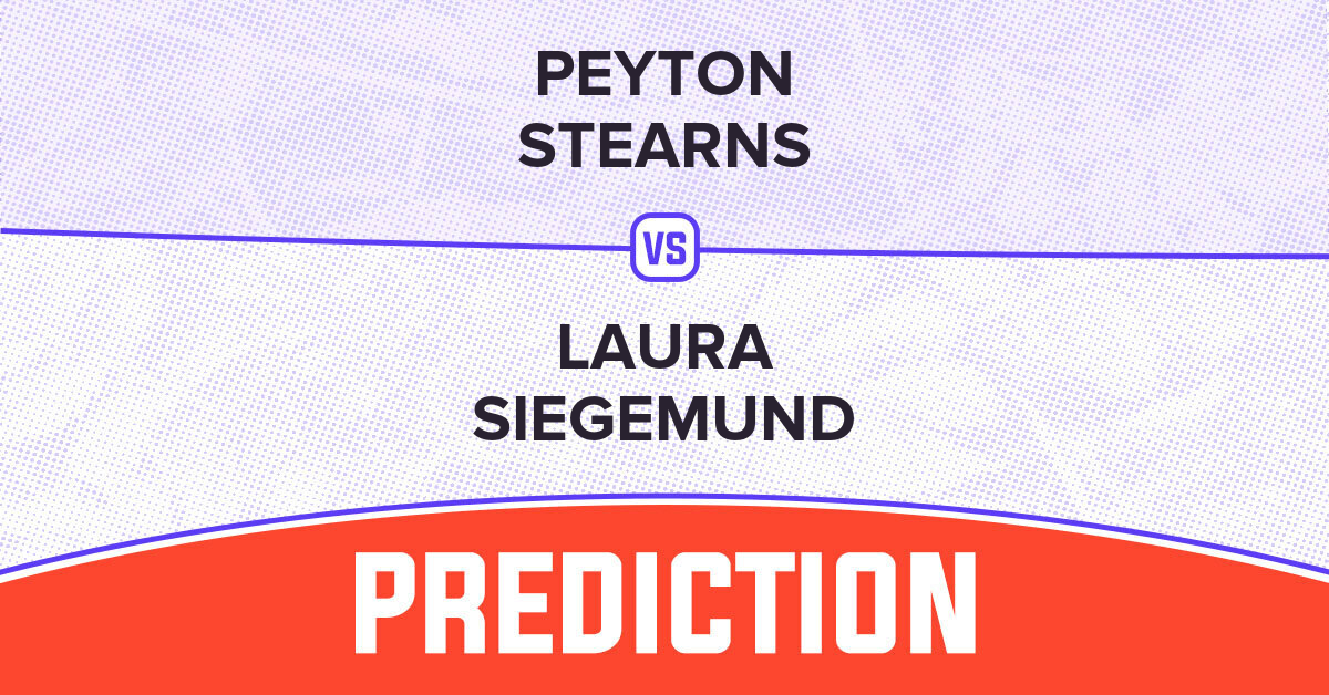 Peyton Stearns vs Laura Siegemund Prediction - Wimbledon 2025