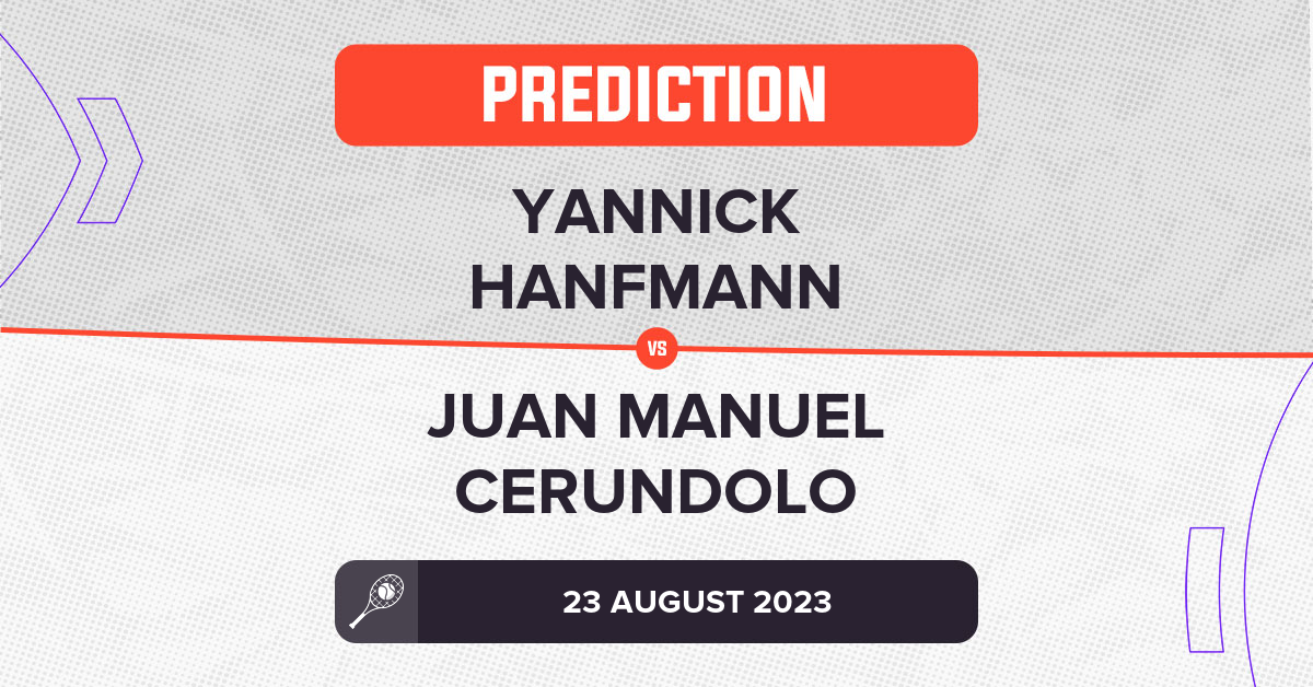 Yannick Hanfmann vs Juan Manuel Cerundolo Prediction - ATP Winston Salem 2023