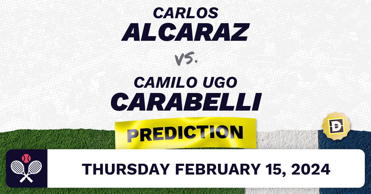 Carlos Alcaraz vs. Camilo Ugo Carabelli Prediction, Odds, Picks for ATP Buenos Aires 2024