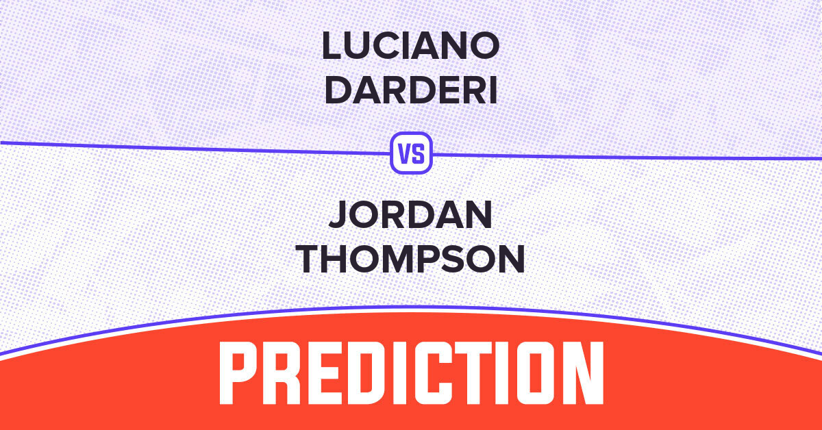 Luciano Darderi vs Jordan Thompson Prediction - Wimbledon 2025