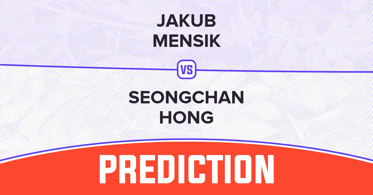 Jakub Mensik vs Seongchan Hong Prediction - ATP Indian Wells 2024