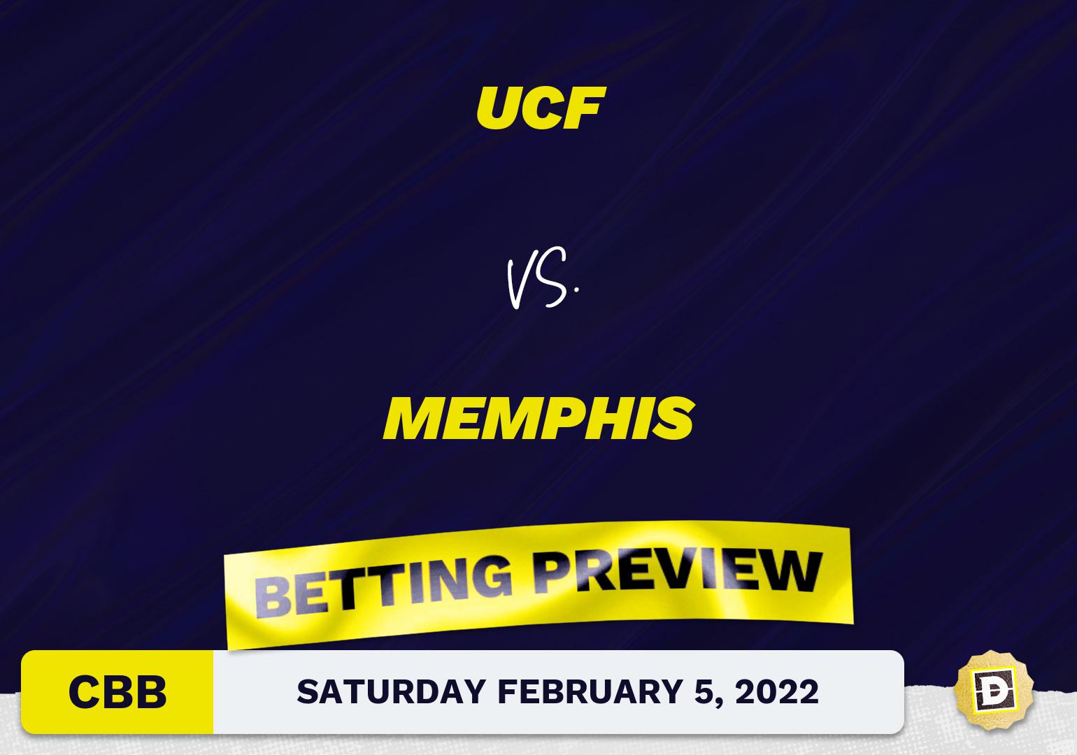 UCF vs. Memphis CBB Predictions and Odds - Feb 5, 2022