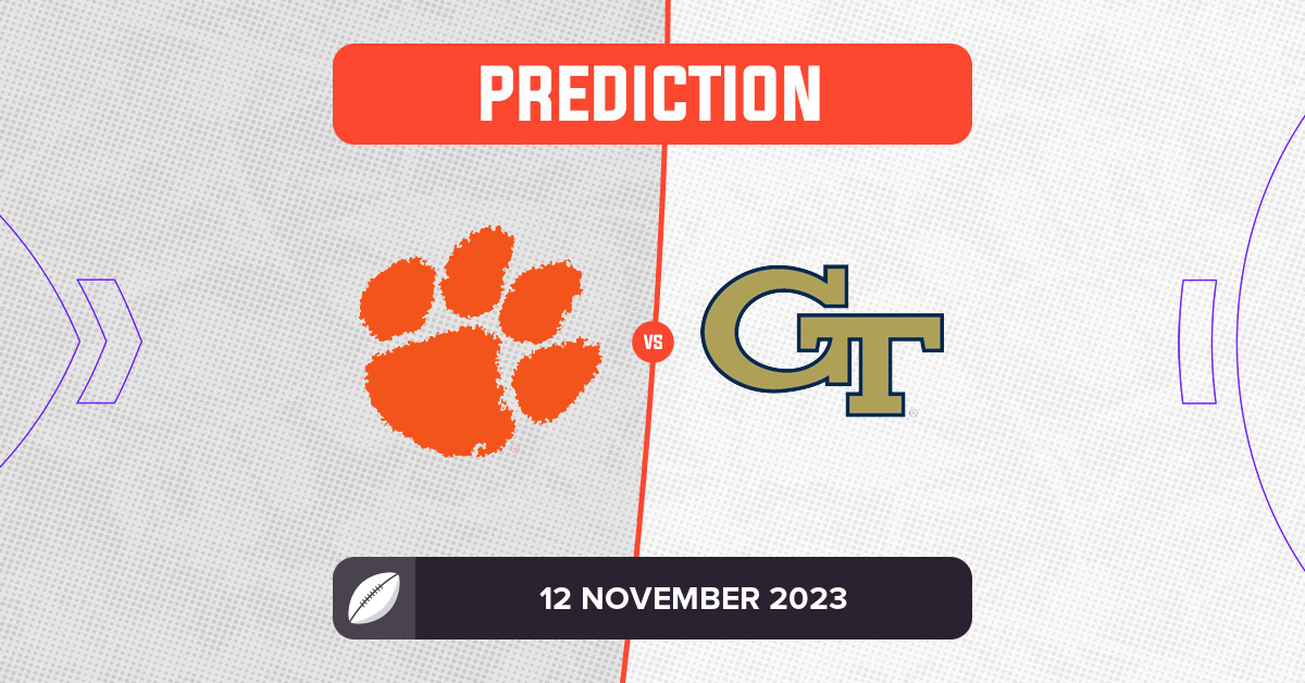 Clemson vs Georgia Tech Prediction and Tips - 12 November 2023