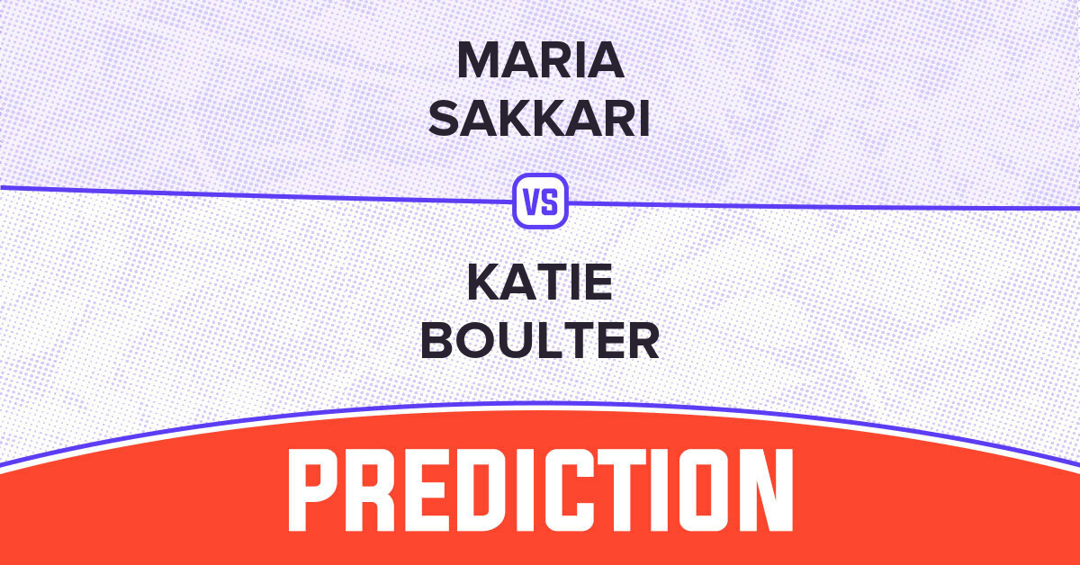 Maria Sakkari vs Katie Boulter Prediction - WTA Washington Open 2025