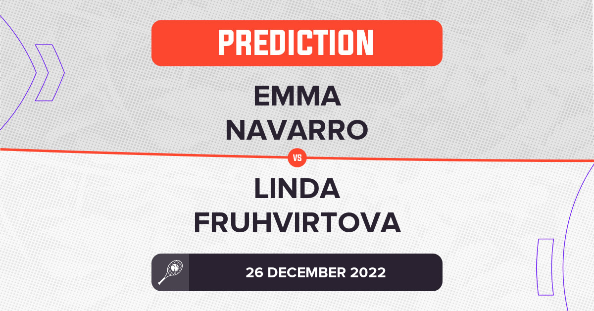 Emma Navarro vs Linda Fruhvirtova Prediction - WTA Auckland 2023