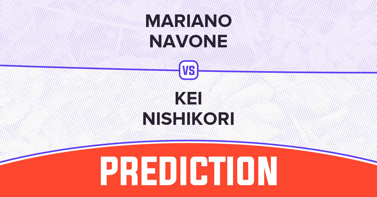 Mariano Navone vs Kei Nishikori Prediction - ATP Eastbourne 2024
