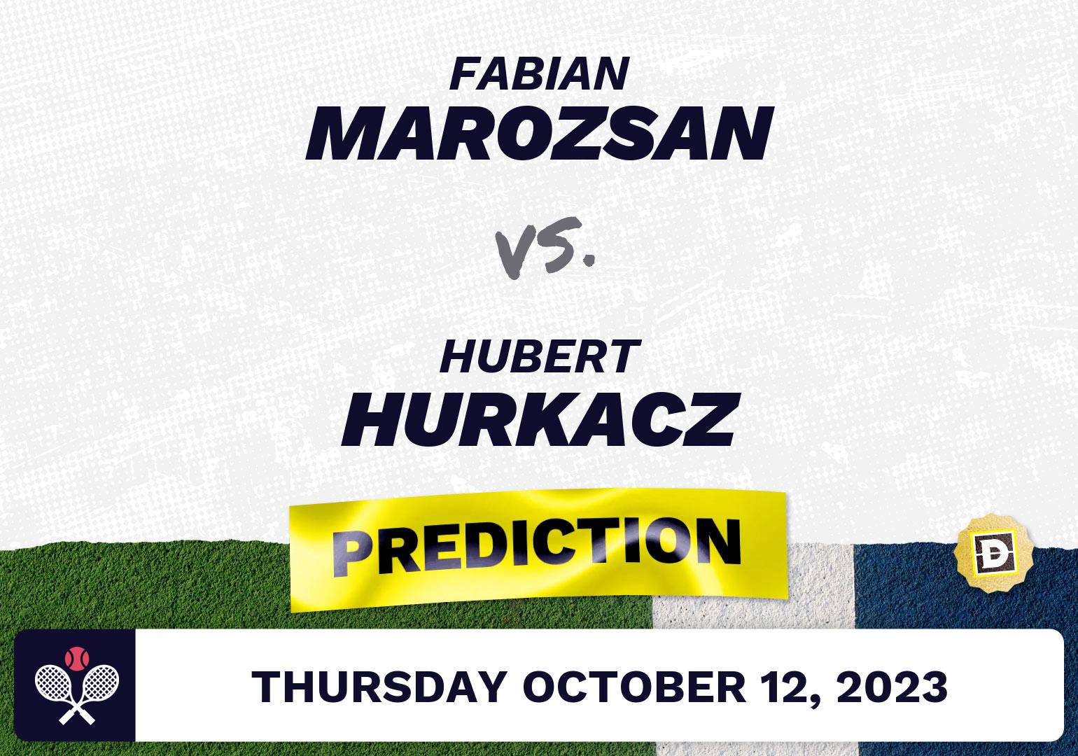 Fabian Marozsan vs. Hubert Hurkacz Prediction - Shanghai Masters 2023