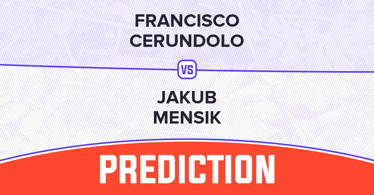 Francisco Cerundolo vs Jakub Mensik Prediction - ATP Madrid Open 2025