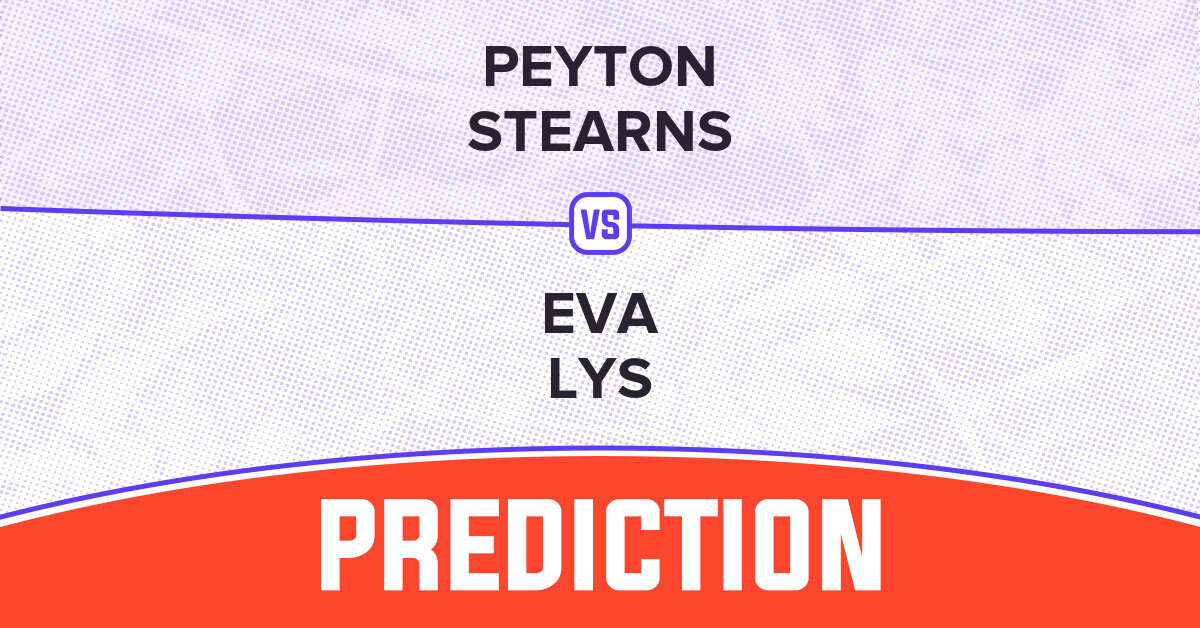 Peyton Stearns vs Eva Lys Prediction - French Open 2025