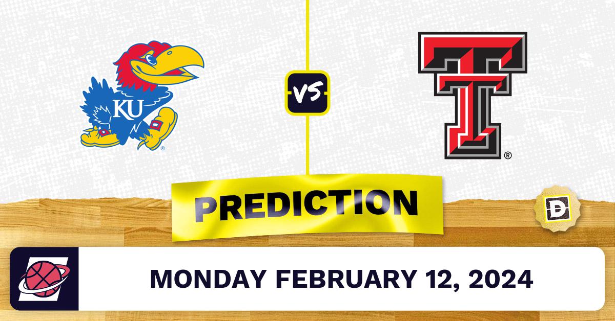 Kansas vs. Texas Tech Prediction, Odds, College Basketball Picks [2/12/2024]