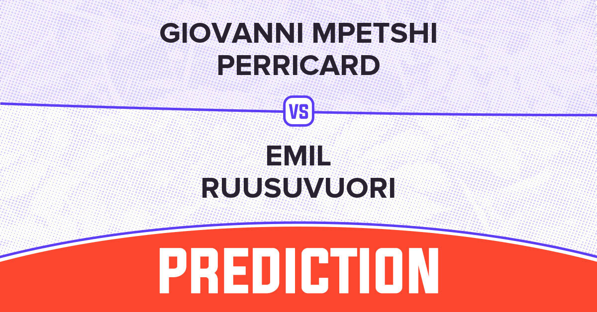 Giovanni Mpetshi Perricard vs Emil Ruusuvuori Prediction - Wimbledon 2024
