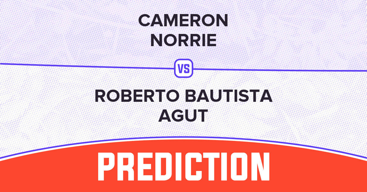 Cameron Norrie vs Roberto Bautista Agut Prediction - Wimbledon 2025