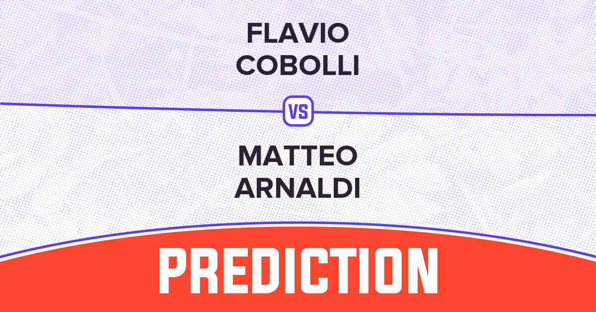 Flavio Cobolli vs Matteo Arnaldi Prediction - French Open 2025