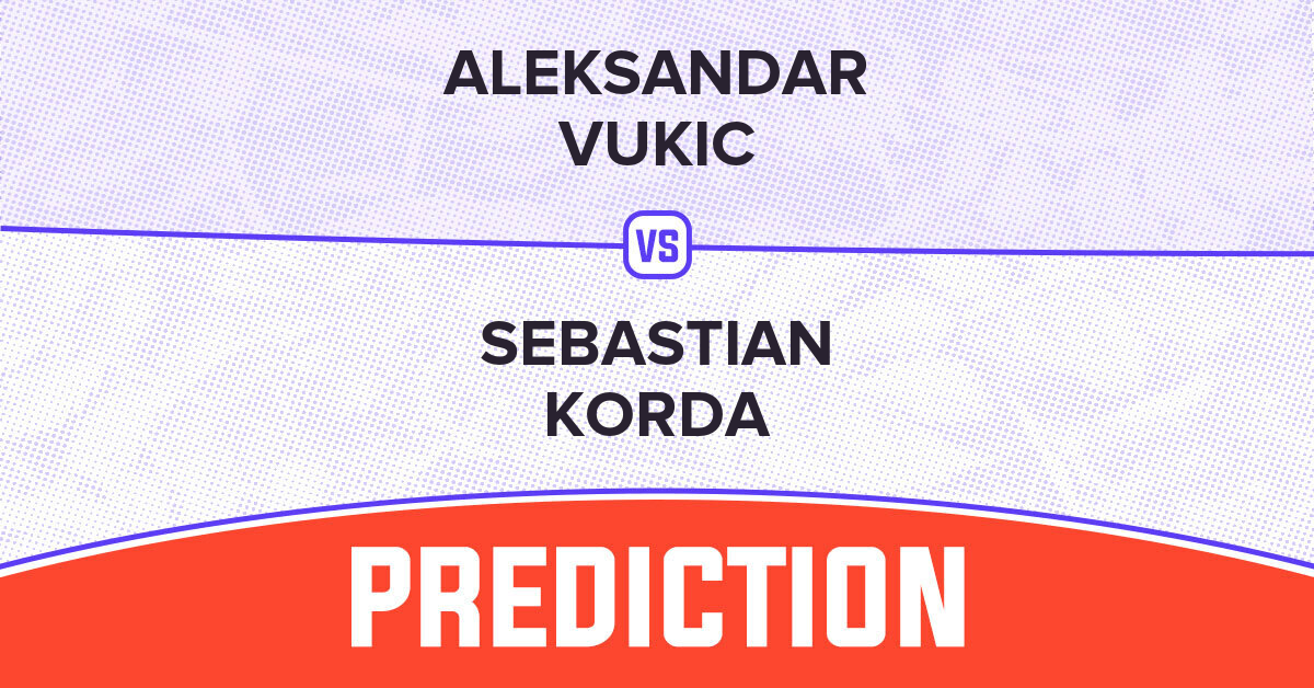 Aleksandar Vukic vs Sebastian Korda Prediction - Australian Open 2025