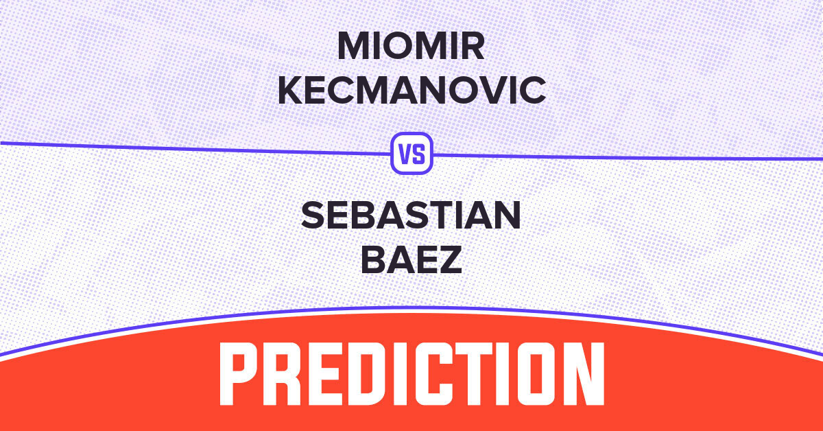 Miomir Kecmanovic vs Sebastian Baez Prediction - French Open 2025