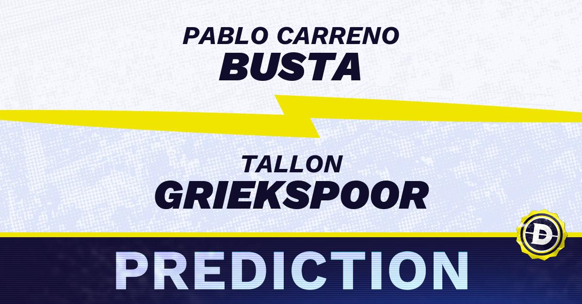 Pablo Carreno Busta vs. Tallon Griekspoor Prediction, Odds, Picks for Wimbledon 2024