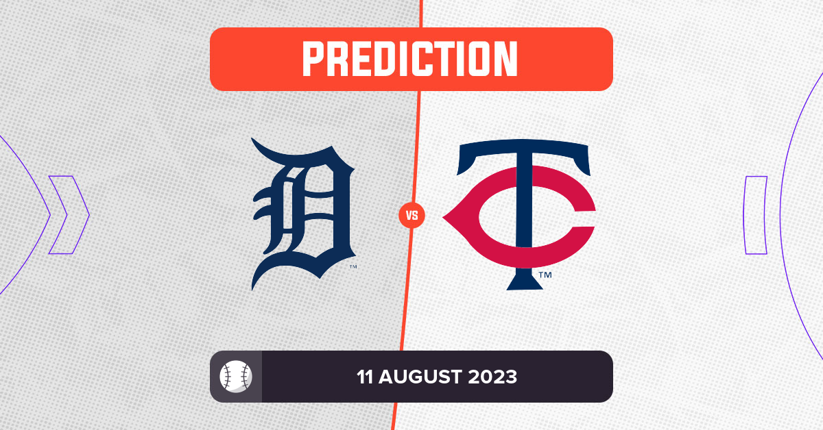 Tigers vs Twins Prediction and MLB Tips - 11 August 2023