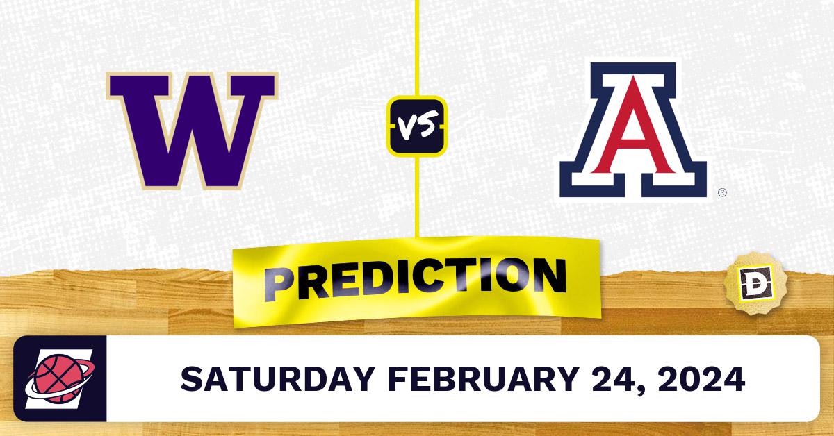 Washington Vs Arizona Prediction Odds College Basketball Picks [2 24