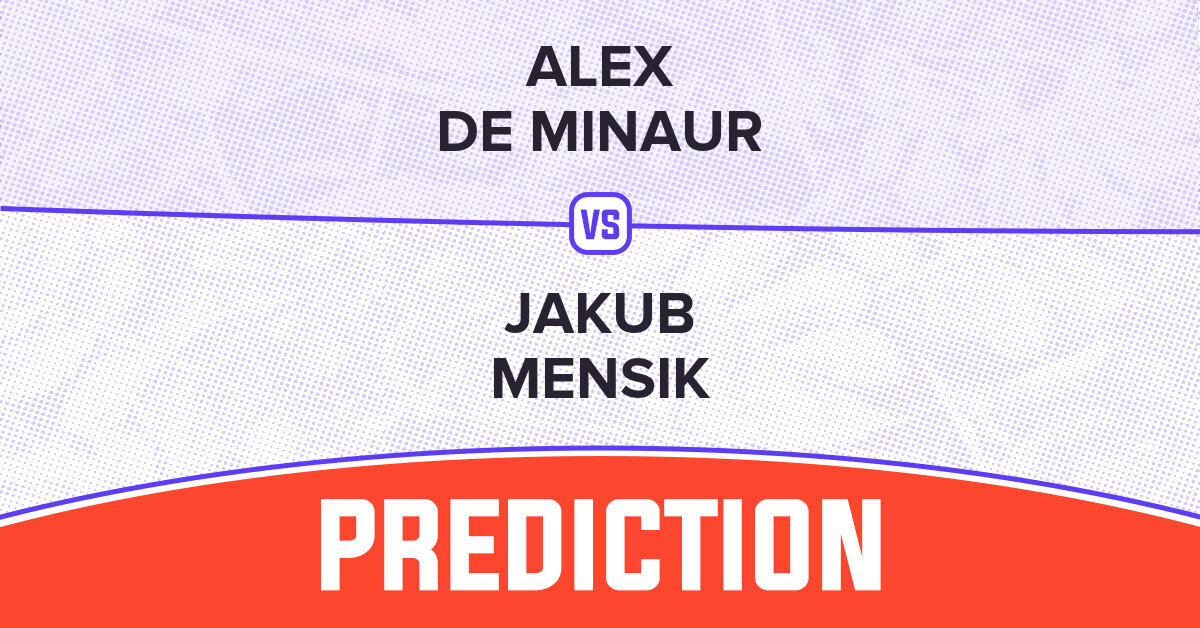 Alex de Minaur vs Jakub Mensik Prediction - ATP Beijing 2025