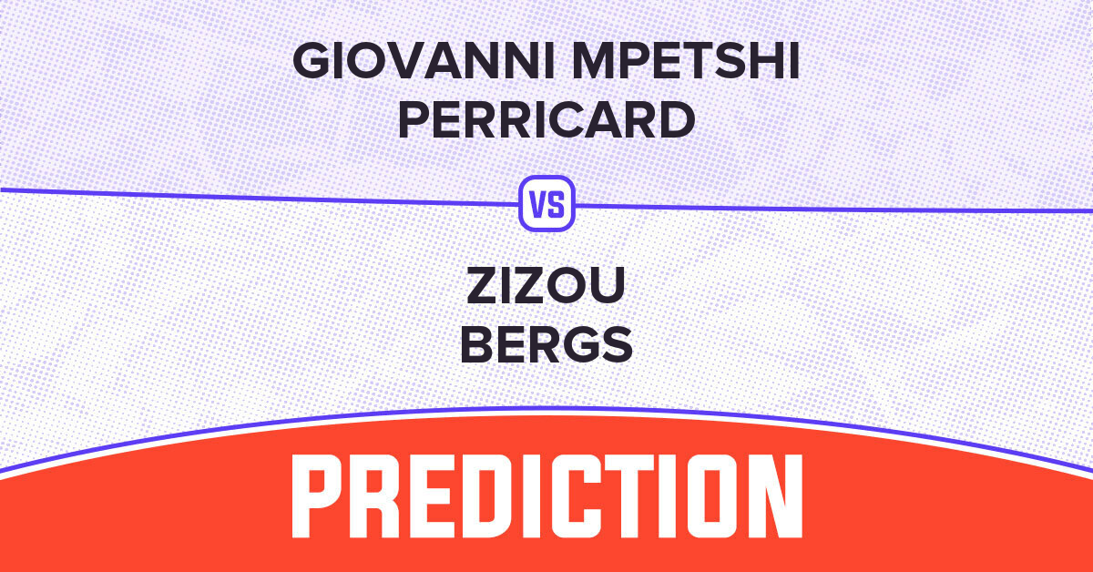 Giovanni Mpetshi Perricard vs Zizou Bergs Prediction - French Open 2025