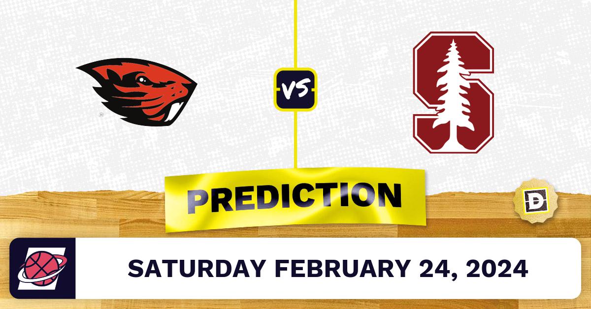 Oregon State vs. Stanford Prediction, Odds, College Basketball Picks [2/24/2024]