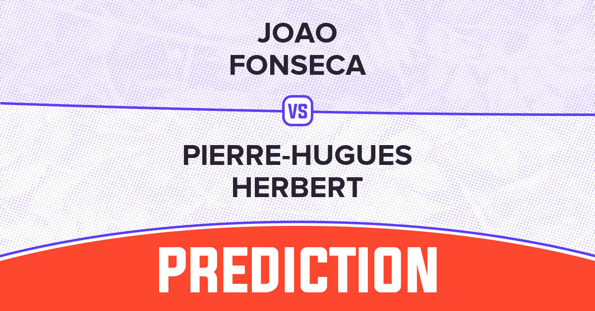 Joao Fonseca vs Pierre-Hugues Herbert Prediction - French Open 2025