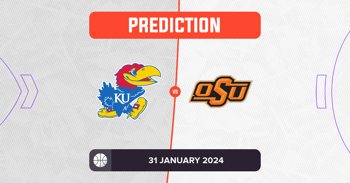 Kansas vs Oklahoma State Prediction and Tips - 31 January 2024