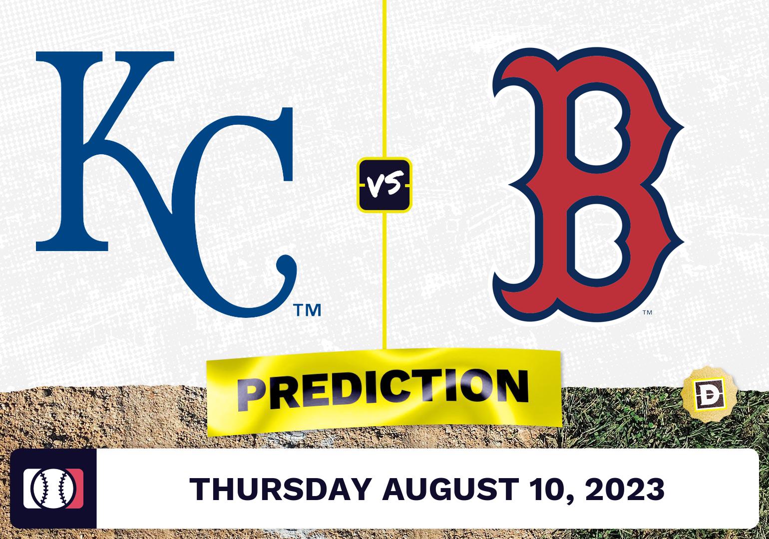 Royals vs. Red Sox Prediction for MLB Thursday [8/10/2023]