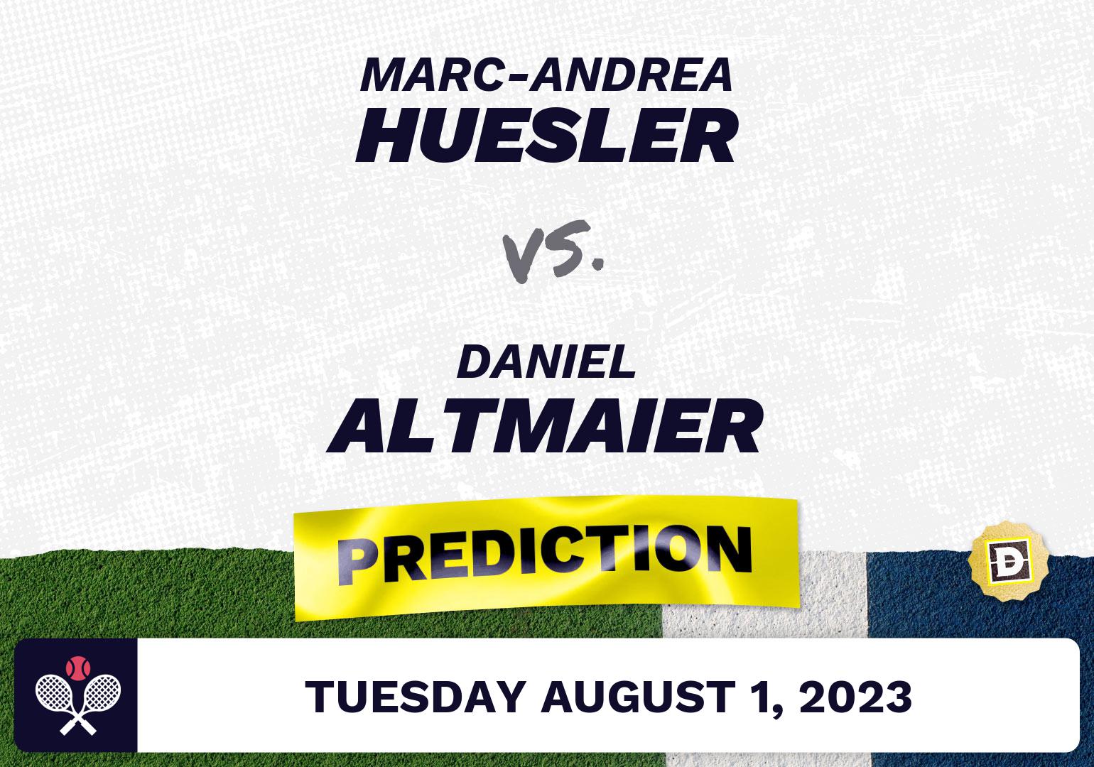 Marc-Andrea Huesler vs. Daniel Altmaier Prediction - Kitzbuhel Open 2023