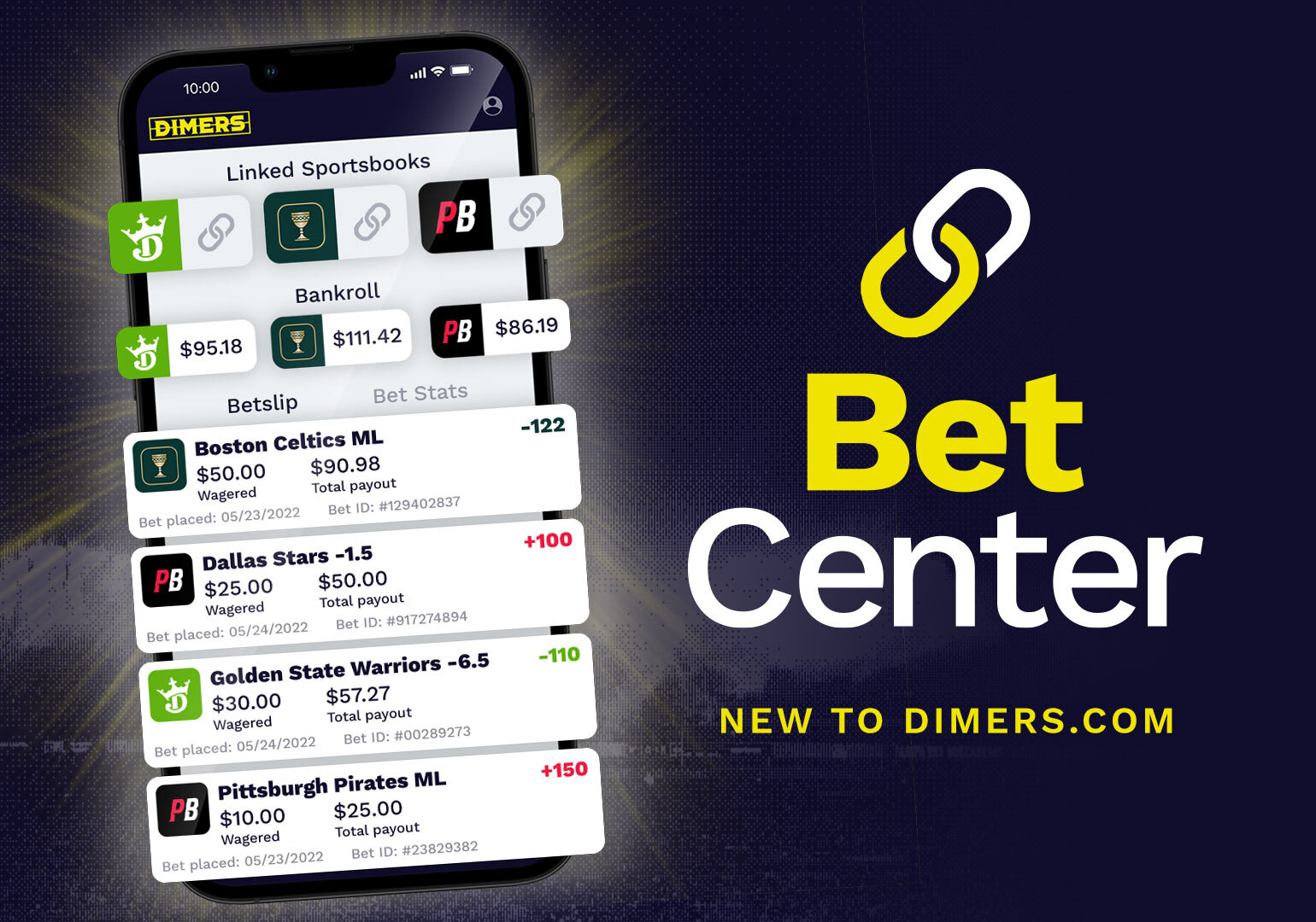 Bet Center - Free Online Bet and Sportsbook Tracking