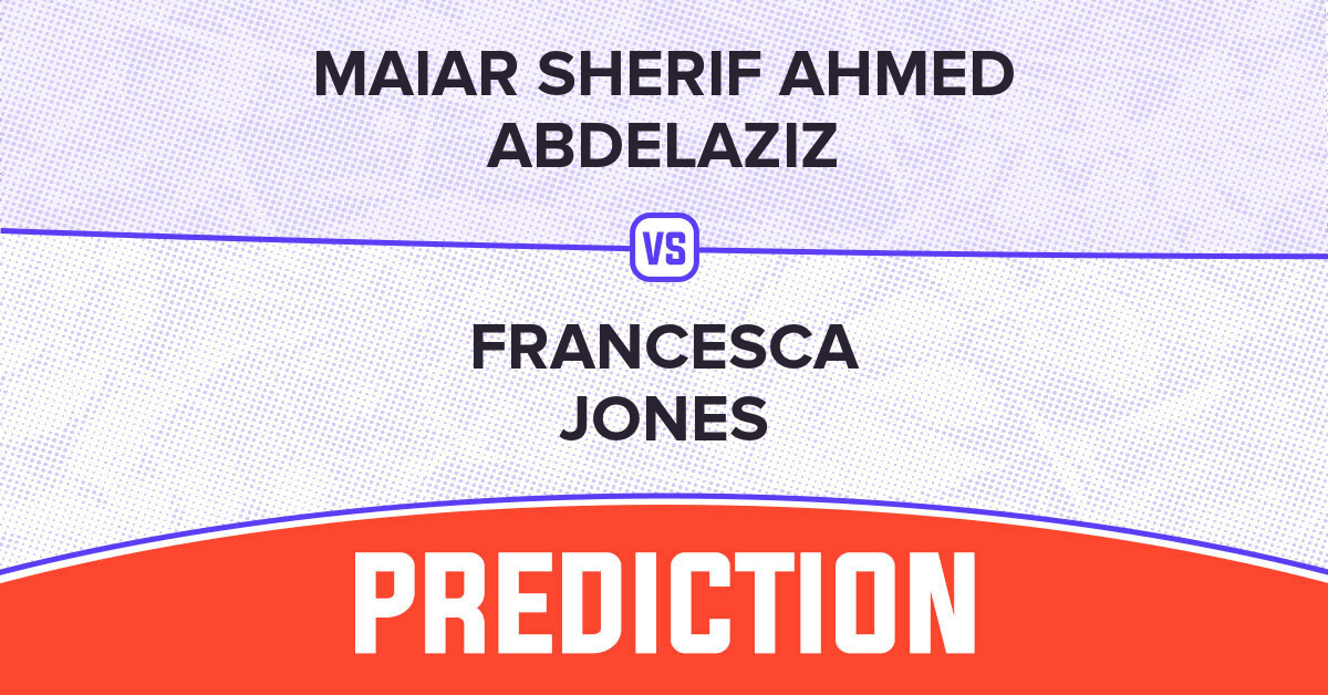 Maiar Sherif Ahmed Abdelaziz vs Francesca Jones Prediction - WTA Merida ...