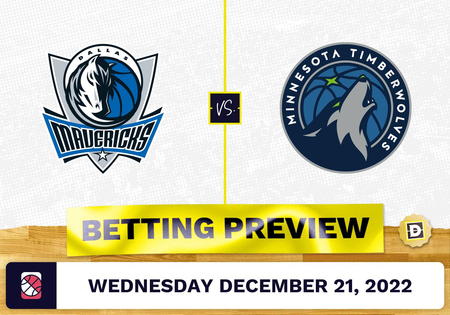 Mavericks vs. Timberwolves Prediction and Odds - Dec 21, 2022