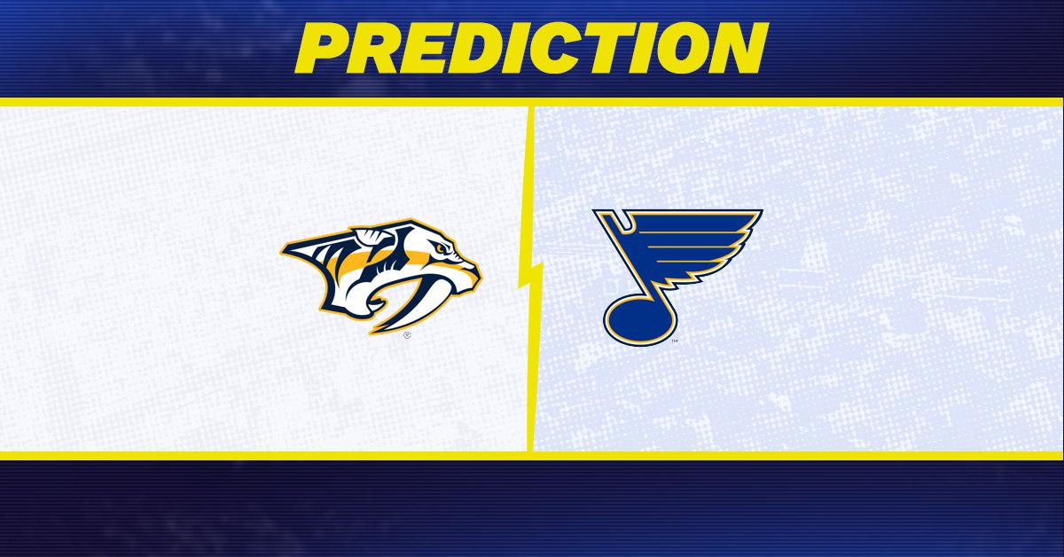 Predators vs. Blues prediction: St. Louis favored to win Monday's NHL ...