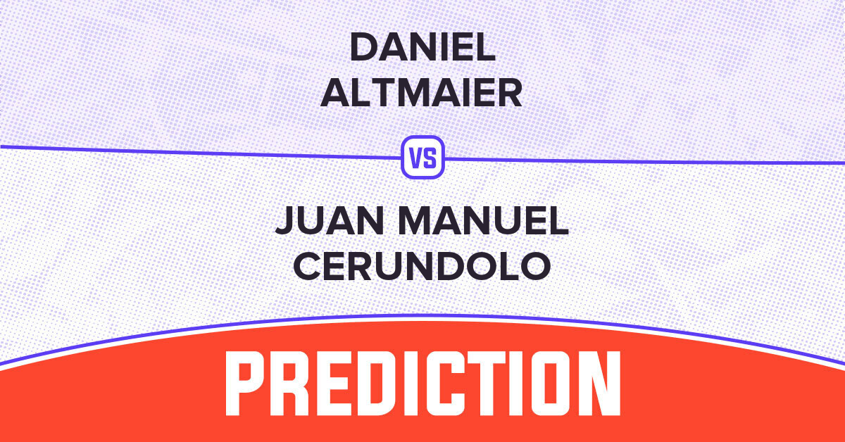 Daniel Altmaier vs Juan Manuel Cerundolo Prediction - ATP Argentina ...