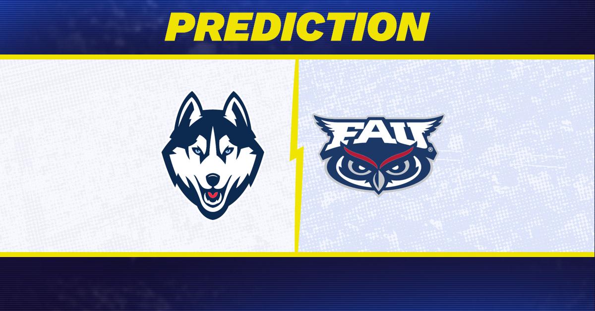 UConn vs. Florida Atlantic prediction: Connecticut favored to win in ...