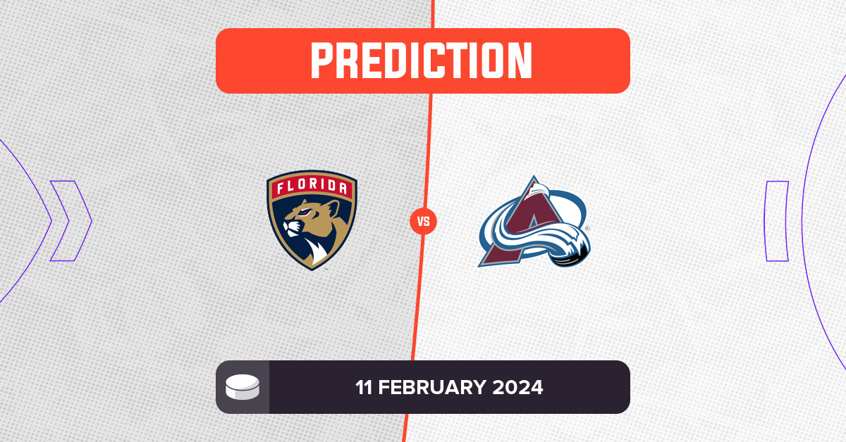 Panthers vs Avalanche Prediction and NHL Tips - 11 February 2024