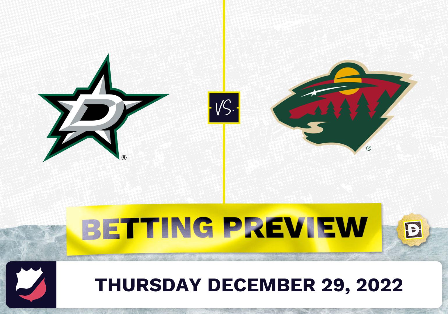 Stars vs. Wild Prediction and Odds - Dec 29, 2022