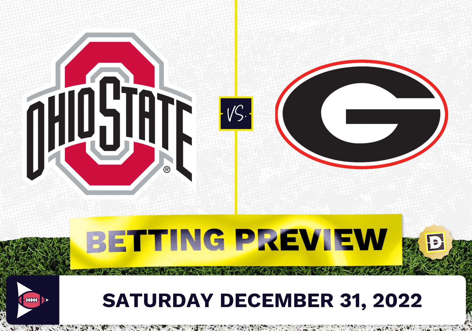 Ohio State vs. Georgia CFB Prediction and Odds - Dec 31, 2022